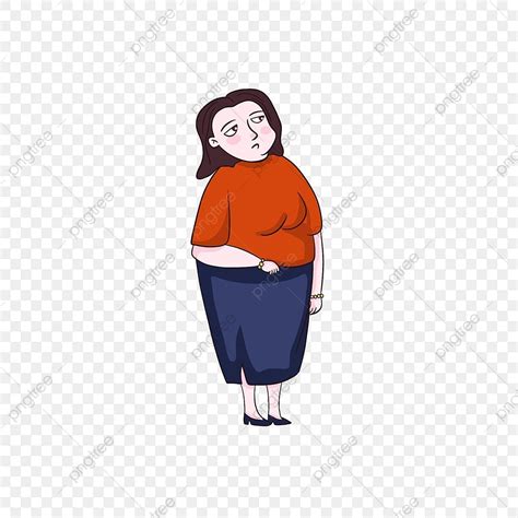 Cartone Animato Chef Donna Grassa Mucca Grassa Borsa Di Stoffa