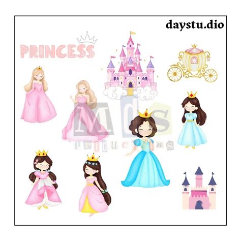 Jual Stiker Princess Set Putri Ratu Cantik Elegan Frozen Shopee