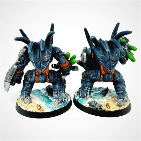 Hunter Pair From Halo 3d Prints I Just Finished Rminipainting