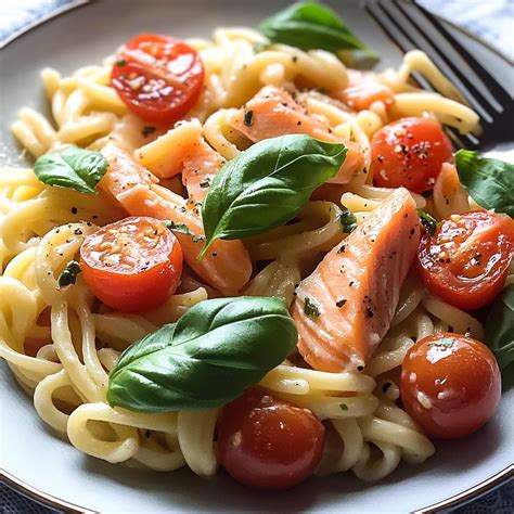 Pasta Salmone E Pomodorini