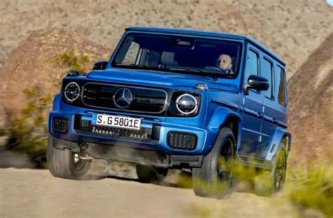 Mercedes Benz Showcases Electric G Class Suv At Auto China 2024