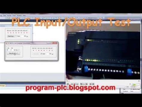 Siemens S PLC And Computer Laptop Communication With Visual Basic Express And Windows