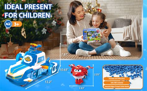 Super Wings Large World Aircraft Playset With 2