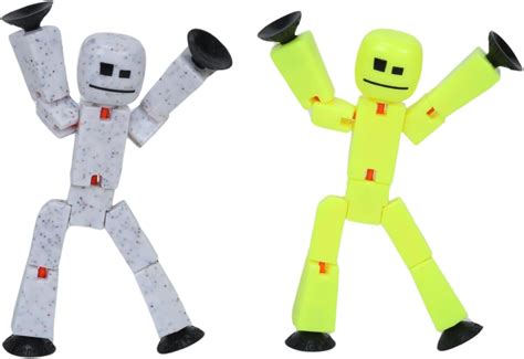 Zing Stikbot Dual Pack Includes 2 Stikbots Collectible Action