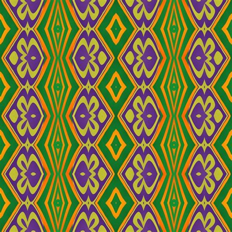 Premium Vector Seamless Abstract Pattern With Rhombus Vector Illustration