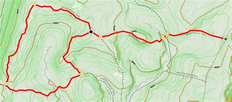 Dolly Sods North Bear Rocks Trail Map Live And Let Hike