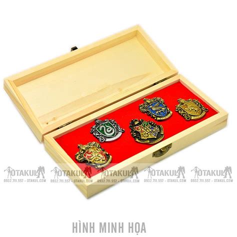 Shop Bộ Huy Hiệu Trường Hogwarts Harry Potter Đẹp Giá Rẻ Web
