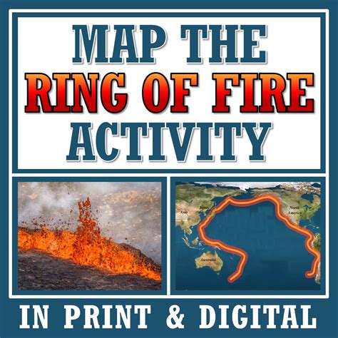 Plate Tectonics Activity Plot Earthquakes And Volcanoes In The Ring Of Fire Flying Colors Science
