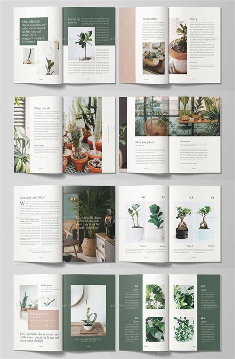 Intérieur De Magazine Simple Catalog Design Layout Book And Magazine