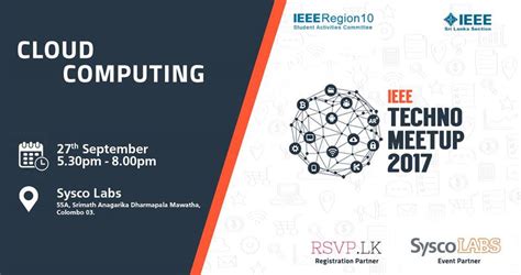 Cloud Computing Ieee Techno Meetup 2017 Ieee Techno Meetup Srilanka
