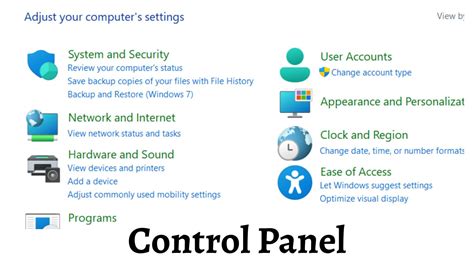 How To Open Control Panel In Windows 11 Step By Step Guide