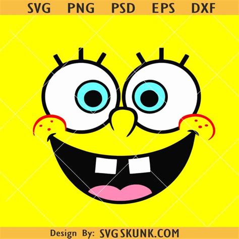Spongebob Faces Svg Spongebob Png Patrick Star Svg Spongebob Characters Svg