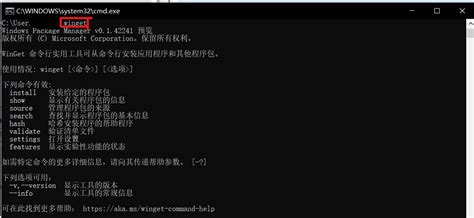 Winget工具的安装和使用 木氷 博客园