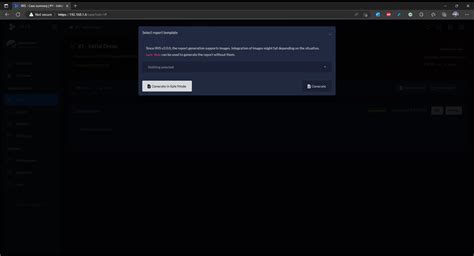 Bug If No Report Template Is Defined The Error Page Is Not Helpful · Issue 193 · Dfir Iris