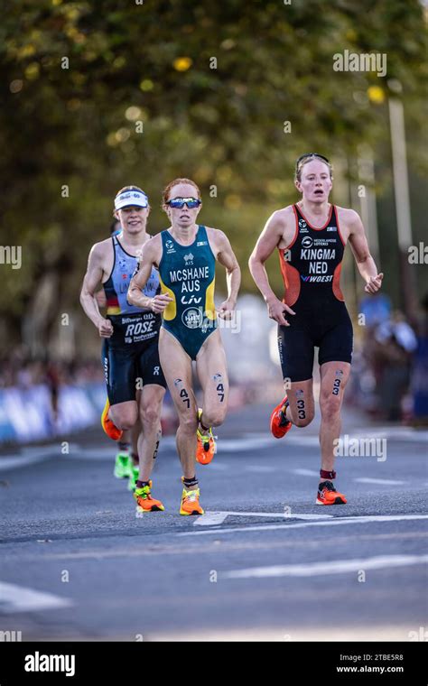 Charlotte Mcshane Participating In Pontevedra In The 2023 World