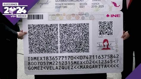 Elecciones 2024 En México Para Qué Sirve El Código Qr De La Credencial