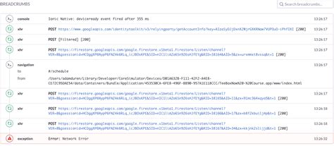Auth Network Request Failed Being Thrown On Cordova App When Sign In Issue 20 Firebase