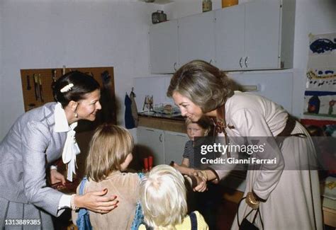 On Her Official Trip To Sweden The Spanish Queen Sofia Visits A News Photo Getty Images