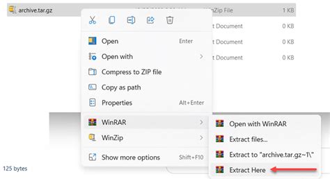 How To Extract Tar Gz File In Windows