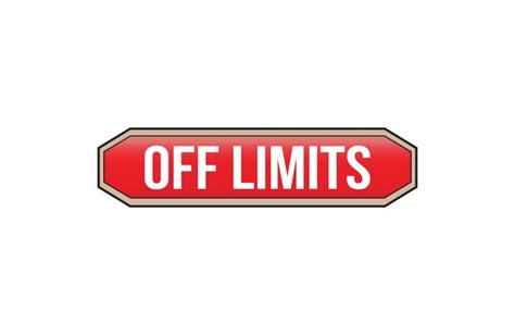 Off Limits Vectors And Illustrations For Free Download Freepik