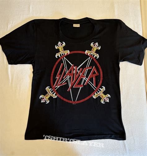 Vintage Slayer Logo Shirt Tshirtslayer Tshirt And Battlejacket Gallery