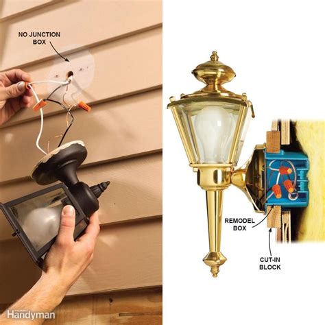 Installing Wall Light Junction Box At Rosie Halsey Blog