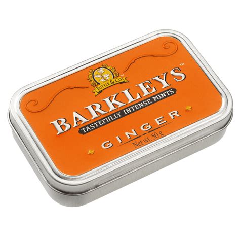 Barkleys Ginger Mints Tin 50g