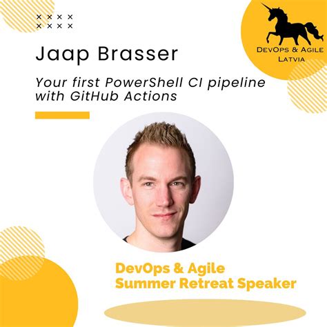 Jaap Brasser Will Be Speaking At The Devops And Agile Summer Retreat He