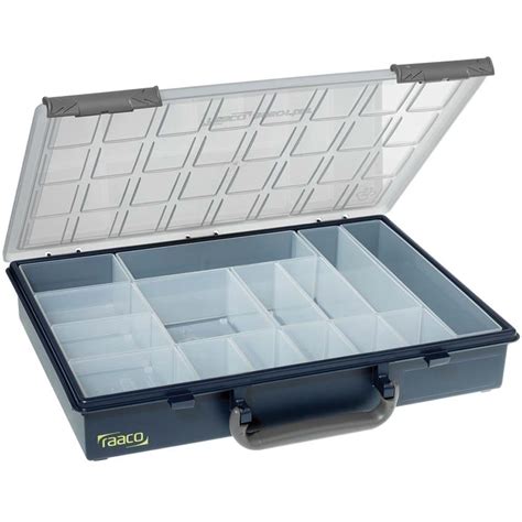 Raaco A4 Professional Assorter Service Case With 15 Removable Insert