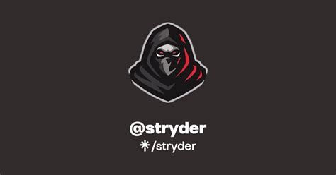 Stryder Twitter Instagram Twitch Linktree
