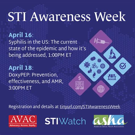 April Webinars Avac