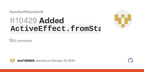 Added `activeeffectfromstatuseffect` · Issue 10429 · Foundryvtt