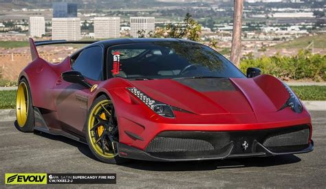 Satin Supercandy Fire Red Evolv