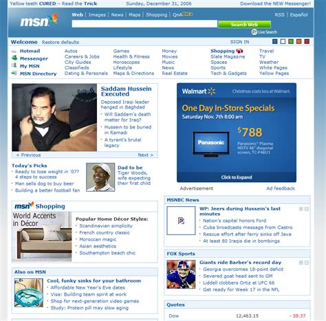 Microsoft Unveils New Msn Home Page Adds Twitter Facebook