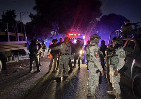 Five Members Of Mexicos Armed Forces Are Dead After Alleged Jalisco