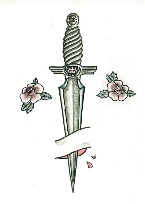 Dagger Drawing Amazing Drawing Skill