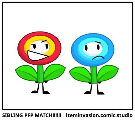 Sibling Pfp Match Comic Studio
