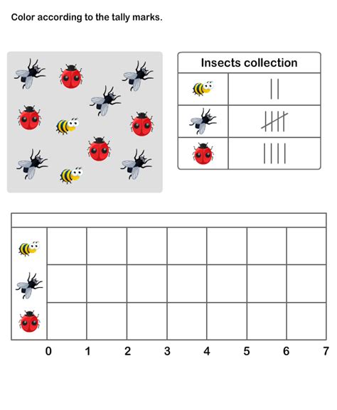 Math Worksheets Grade 2 Worksheets Tally Chart Worksheets Tally