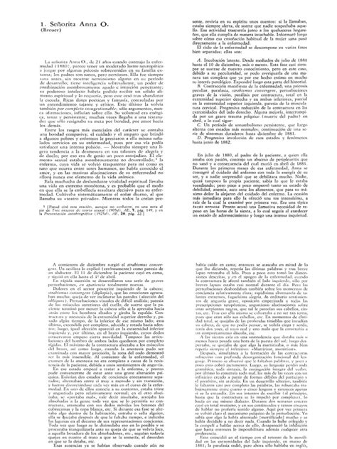 Caso Anna O Pdf