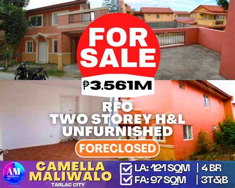 House And Lot 121 Sqm Clean Title For Sale In Camella Maliwalo Tarlac