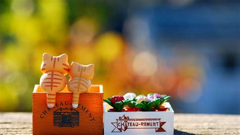 可爱摆件高清壁纸电脑主题网