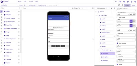 cara membuat aplikasi sederhana dengan crud sqlite di kodular