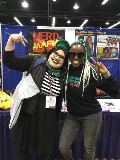 Wondercon 24 Me And Janeshia Adams Ginyard By Toongirl18 On Deviantart
