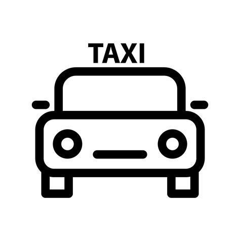 Taxi Icon Template 7794014 Vector Art At Vecteezy