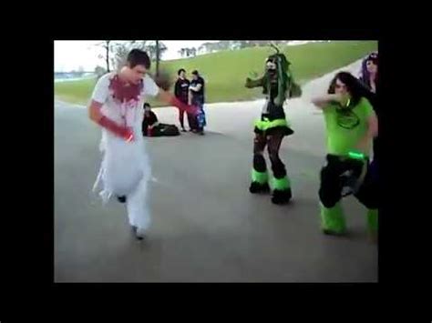 Cybergoth Dance Party Never Gonna Give You Up Youtube