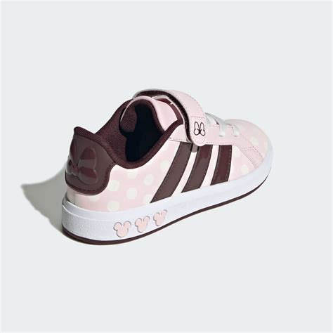 Adidas Disney Minnie Mouse Grand Court Shoes Pink Adidas Thailand
