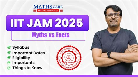 Iit Jam Mathematics 2025 Myths Vs Facts Mathscare 2026