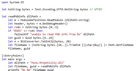 Taggart Software Assembly To PDB To Source Files