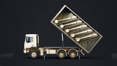 Shahed 136 Drone Launcher Truck Military Uav Launch System 3d Model