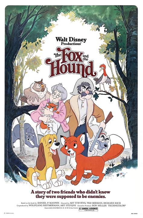 The Fox And The Hound Dvd Cover